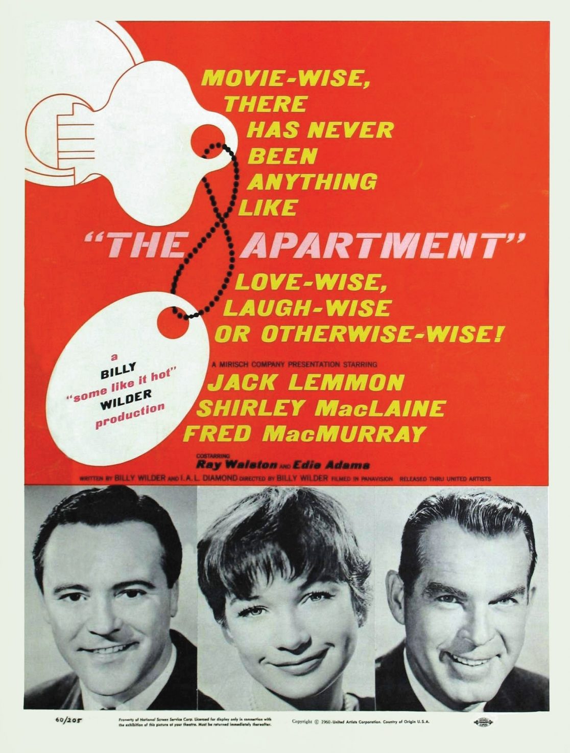 The Apartment (Billy Wilder – 1960) – PANTERA CINE