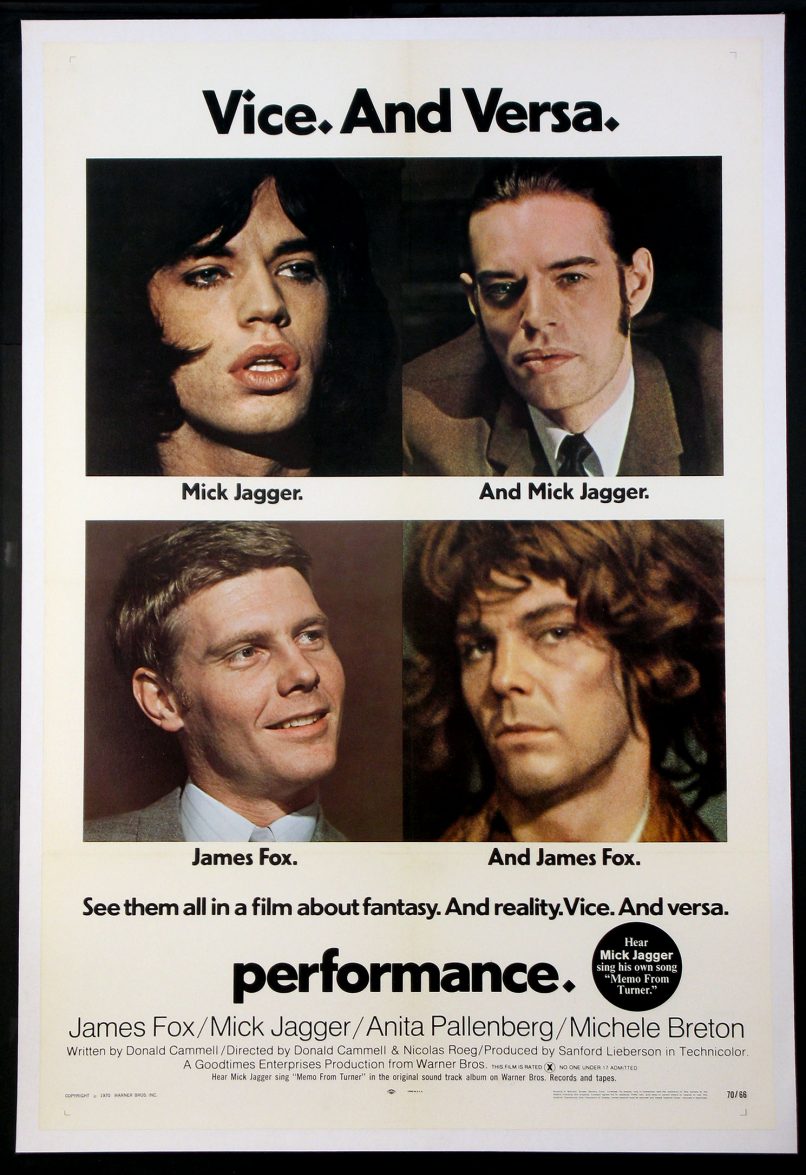 Performance (Nicolas Roeg y Donald Cammell – 1970) – PANTERA CINE