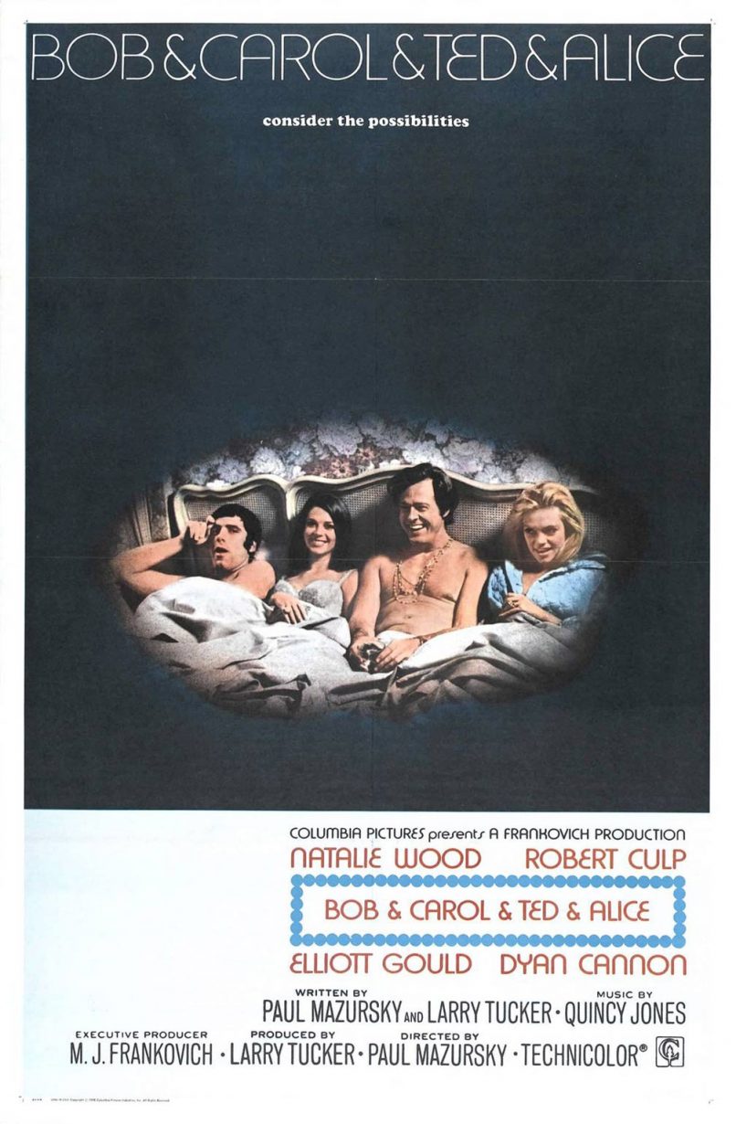 Bob & Carol & Ted & Alice (Paul Mazursky – 1969) – PANTERA CINE